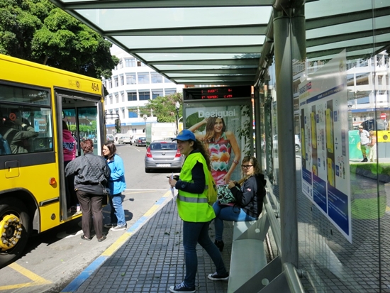 Guaguas Municipales habilita en la Plaza de la Constitución una nueva ...